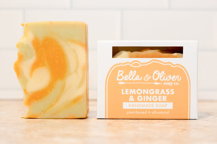 Lemongrass & Ginger Soap — Bella & Oliver Soap Co.
